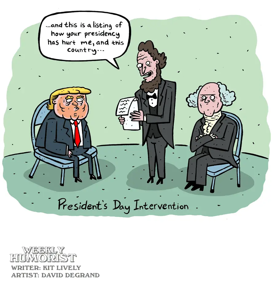 CARTOON: Presidential Intervention – Weekly Humorist