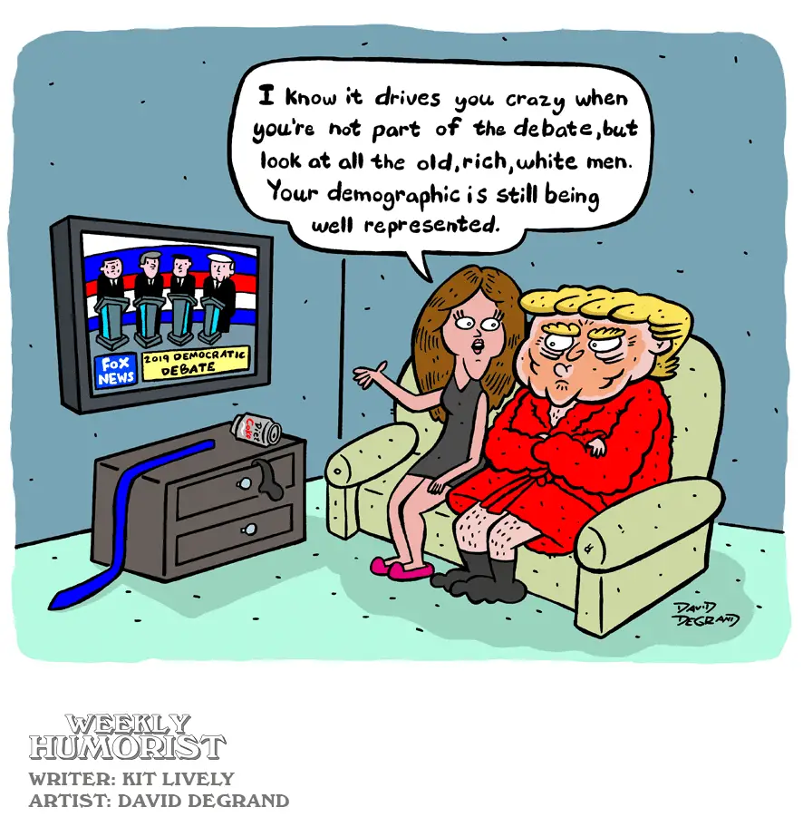CARTOON: Debatable | Weekly Humorist