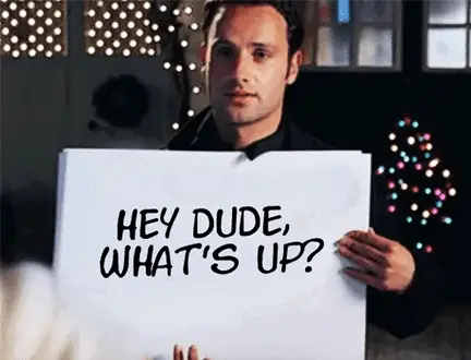 Love Actually To Me You Are Perfect Scene